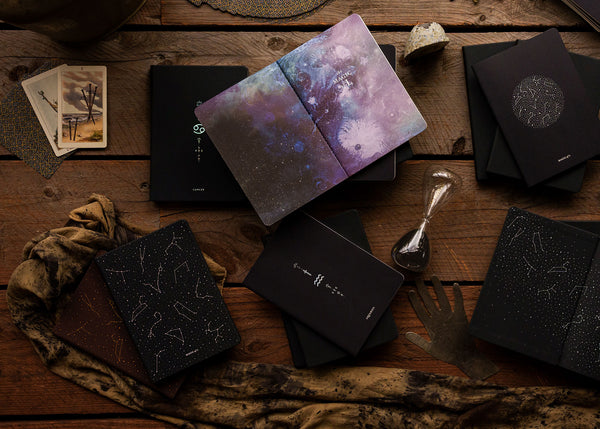 A5 ZODIAC JOURNAL: NIGHT SKY | Constellation Lined Journal | Magic of I.