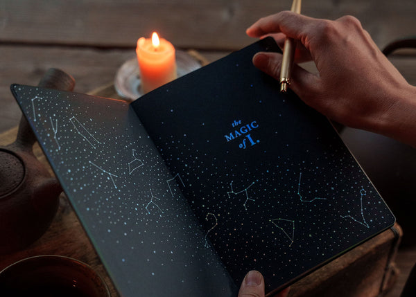 A5 ZODIAC JOURNAL: GEMINI | Astrology Lined Journal | Magic of I.