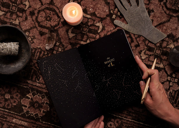 A5 ZODIAC JOURNAL: CANCER | Astrology Lined Journal | Magic of I.