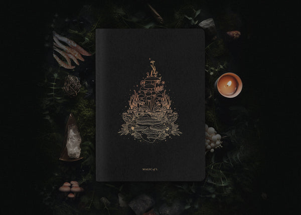 A5 ASTRO-MYCOLOGY NOTEBOOK: EARTHLY DELIGHTS | Lined Notebook | Magic ...
