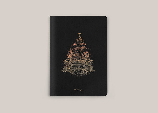 A5 ASTRO-MYCOLOGY NOTEBOOK: EARTHLY DELIGHTS | Lined Notebook | Magic ...